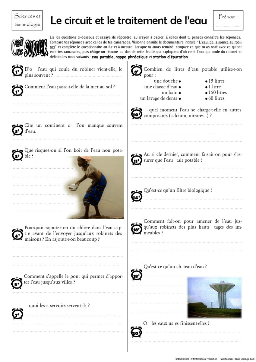 Fiches pédagogiques pour les émissions “c’est pas sorcier ...