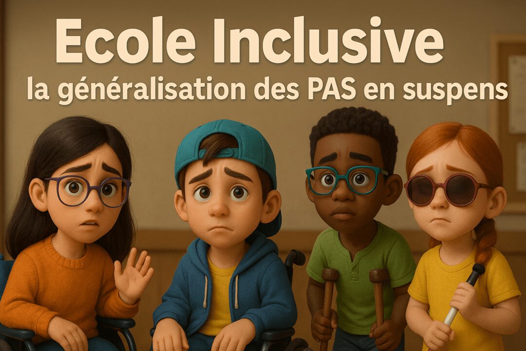 Loi sur l’école inclusive : la généralisation des PAS recalés en ...