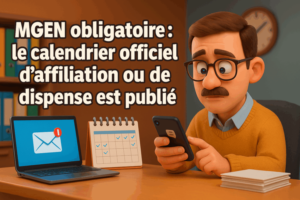 MGEN obligatoire : le calendrier officiel d’affiliation et de dispense ...