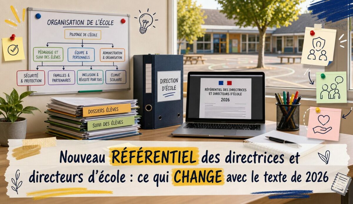 Nouveau référentiel des directrices et directeurs d’école : ce qui ...